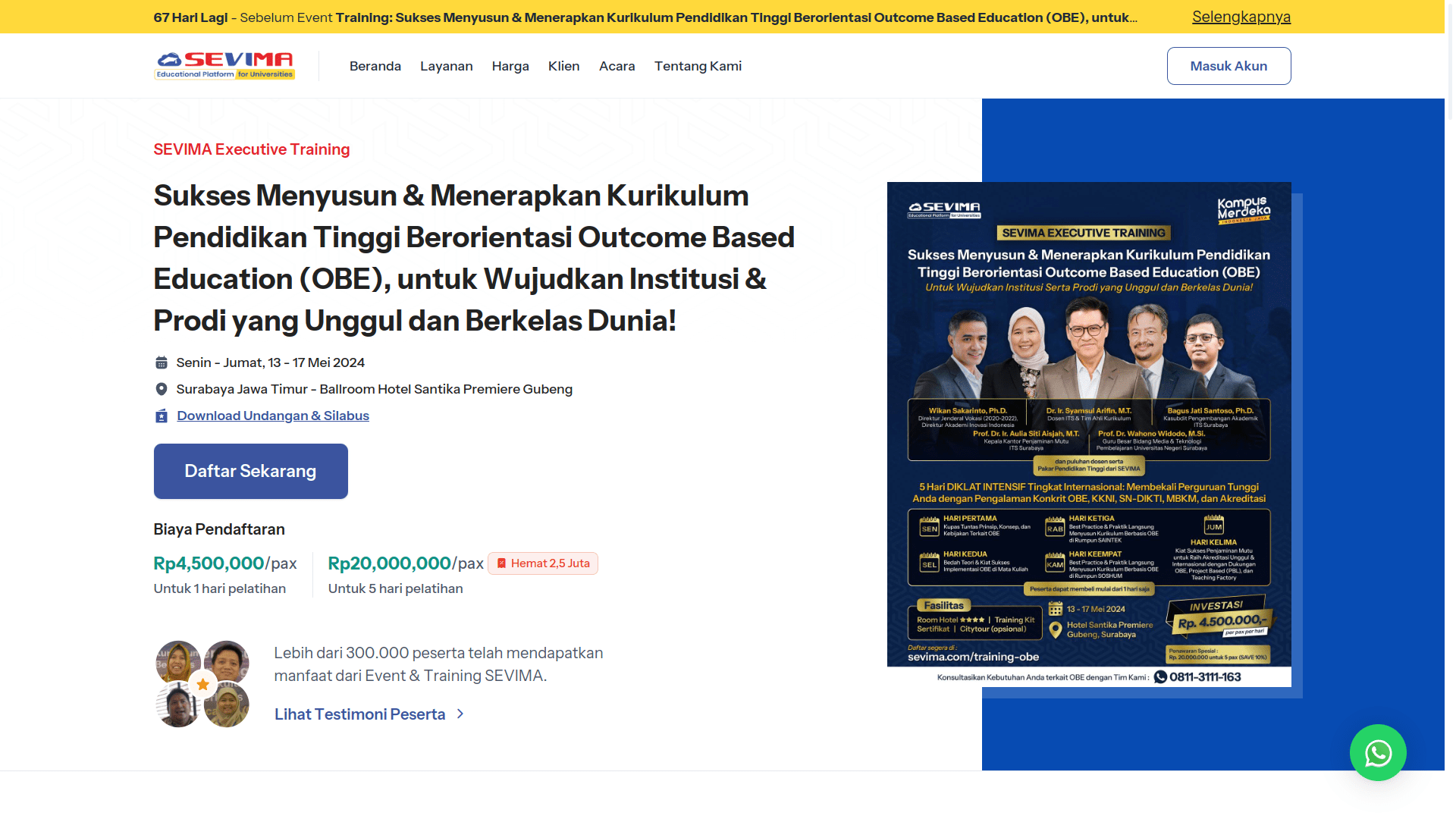 Sukses Menyusun & Menerapkan Kurikulum Pendidikan Tinggi Berorientasi Outcome Based Education