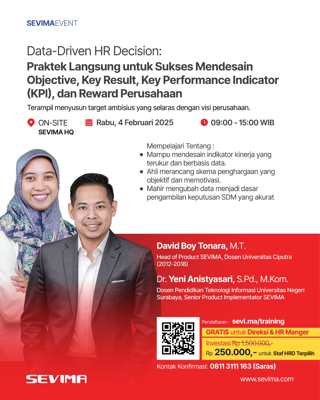 Data-Driven HR Decision: Praktik Langsung untuk Sukses Mendesain ...