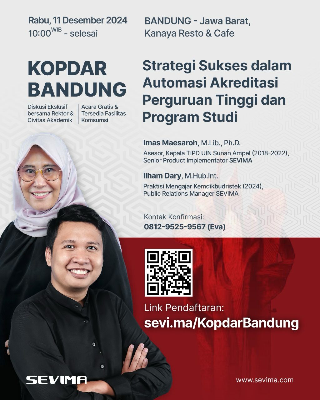 Form pendaftaran PELATIHAN - KOPDAR BANDUNG: Sukses Automasi Akreditasi ...