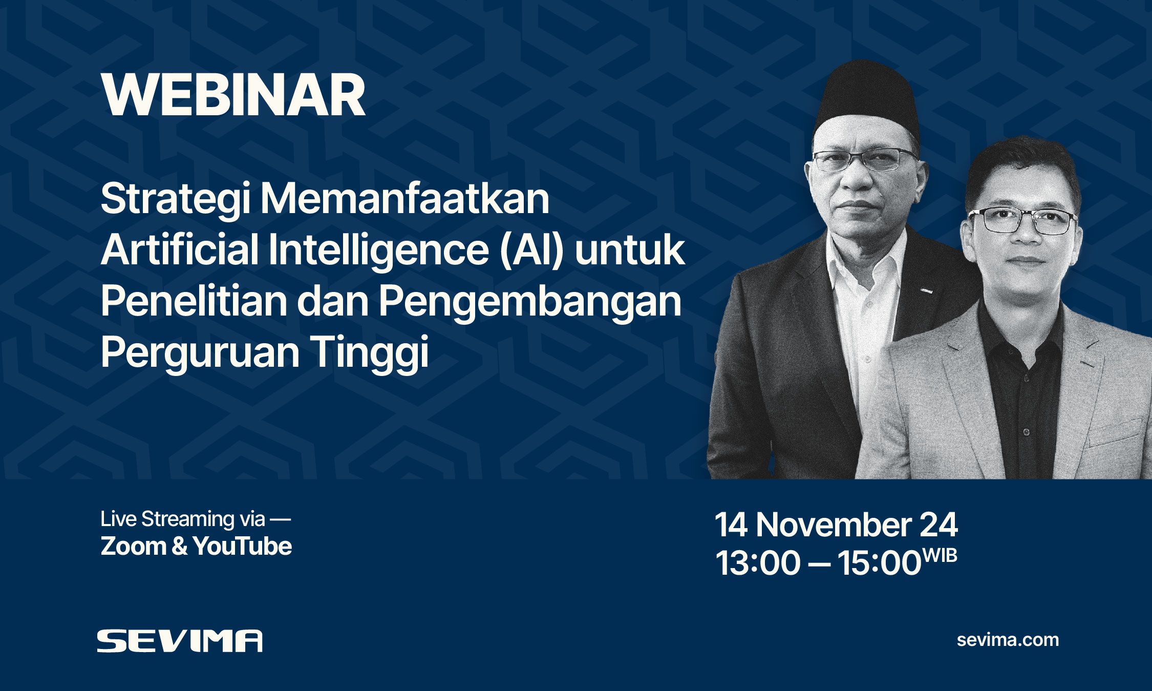 Form pendaftaran Webinar Nasional: Strategi Memanfaatkan Artificial Intelligence (Al) untuk ...